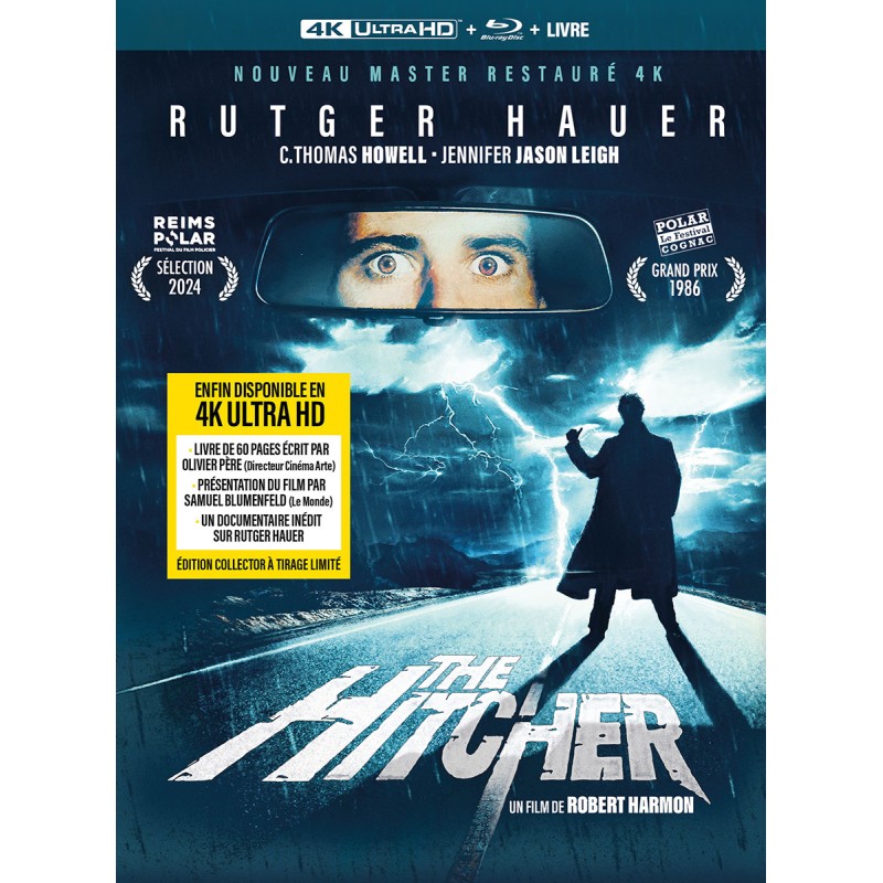 The Hitcher - Mediabook 4K/Blu-ray/Livre - Thriller / Polar